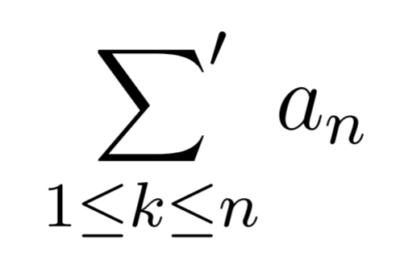 【LaTeX】和をあらわすΣ(シグマ)記号のかき方とテクニック | 数学の景色