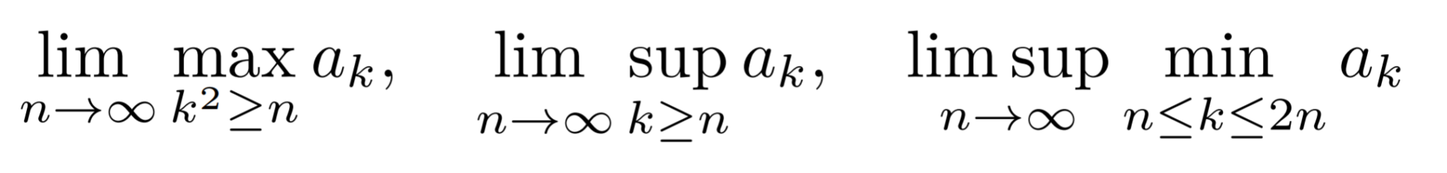 【LaTeX】極限(limなど)に関するコマンドとテクニック | 数学の景色