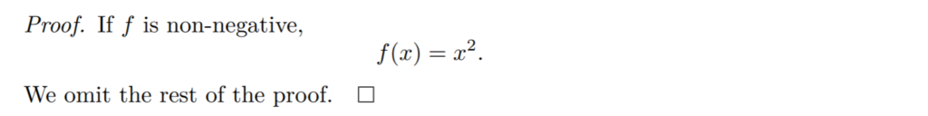  LaTeX proof 