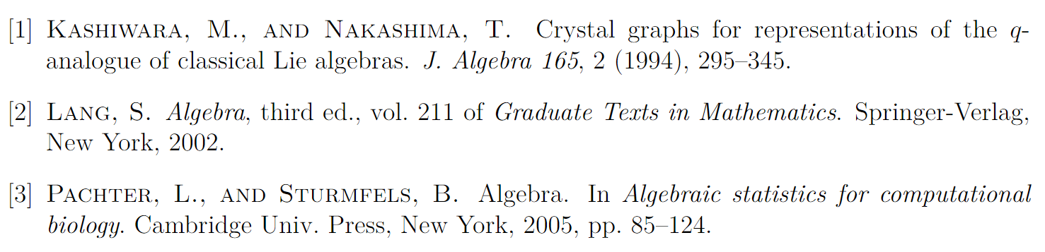 【LaTeX】BibTeXのスタイル76個一覧 | 数学の景色