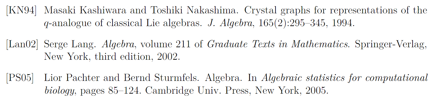 【LaTeX】BibTeXのスタイル76個一覧 | 数学の景色