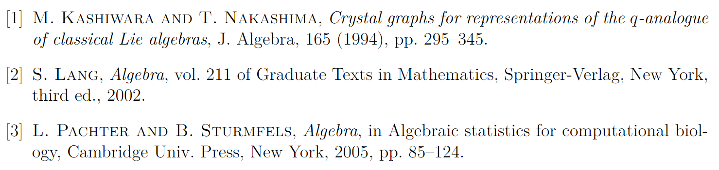 【LaTeX】BibTeXのスタイル76個一覧 | 数学の景色